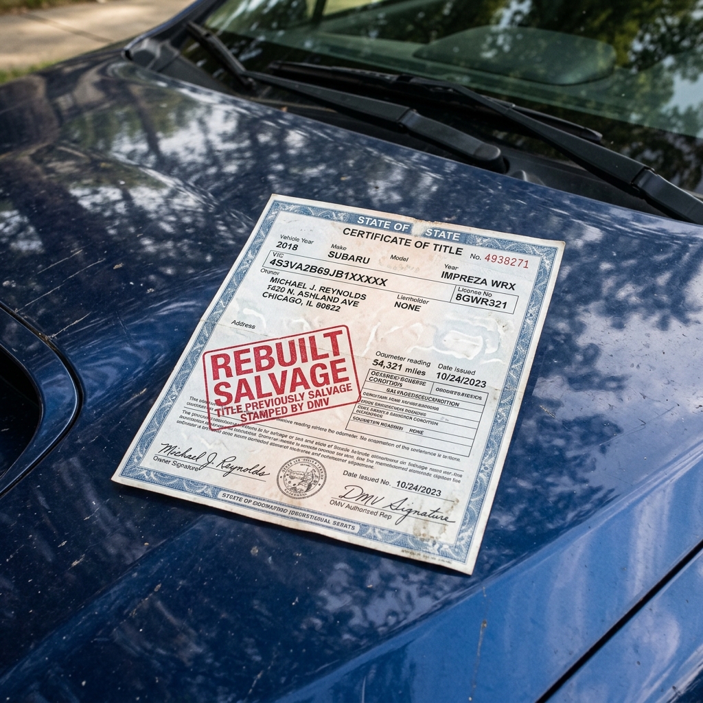 Salvage vs. Rebuilt Title Cars: Risks, Insurance, and Value in 2026 ...